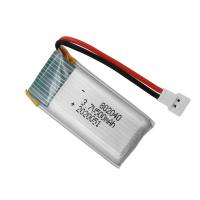 China 802040 3.7V 500mAh High Rate Lithium Battery for Drone Intelligent Robot Sweeper and Massager for sale