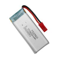 China 3.7V 900mAh 30C High Rate LiPo Battery 752560 for Drone RC Aircraft Power Tools for sale