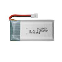 China 902560 3.7V 1200mAh High Rate Lithium Polymer Battery for RC Model and Drone for sale