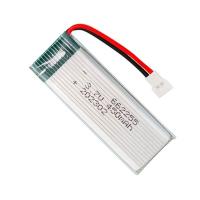 China Lithium Battery 662255 3.7V 450mAh for Drone Water Bullet Gun Remote Control Car and Aircraft Model for sale