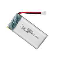 China 753060 1400mAh 3.8V 30C High Rate LiPo Battery for Power Tools Medical Devices and RC Aircraft Model for sale