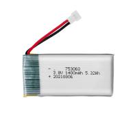 China 753060 1400mAh 3.8V 30C High Rate LiPo Battery for Power Tools Medical Devices and RC Aircraft Model for sale