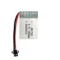 China 651723 Lithium Polymer Battery 3.7V 150mAh 20C High Rate Discharge for RC Aircraft and Mini Drone for sale