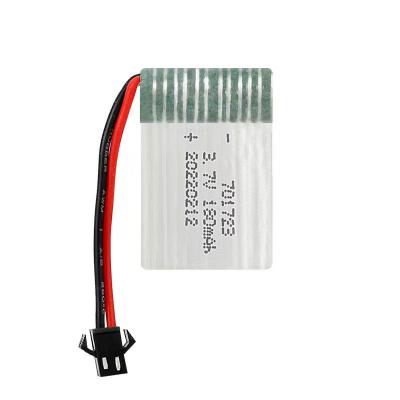 China 3.7V 180mAh Lithium Polymer Battery 701723 20C High Discharge Rate Drone Li-Po Cell for sale