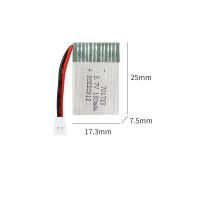China 3.7V 180mAh Lithium Polymer Battery 701723 20C High Discharge Rate Drone Li-Po Cell for sale