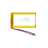 China 654060 3.7V 2000mAh Full Capacity Li-Polymer Rechargeable Battery for Laser Level Camping Light Outdoor Speaker for sale