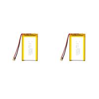 China 654060 3.7V 2000mAh Full Capacity Li-Polymer Rechargeable Battery for Laser Level Camping Light Outdoor Speaker for sale