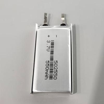China 502550 Li-Po Battery 3.7V 550mAh Lithium Polymer Battery for Beauty Devices for sale