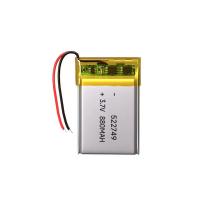 China 522749 880mAh 3.7V LiPo Battery Rechargeable Lithium Polymer Cell for Smart Wearable Bluetooth Devices Small Electronics for sale