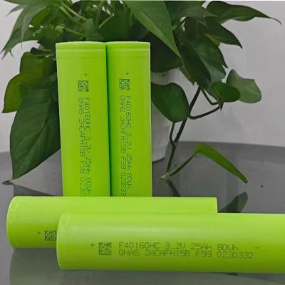 China 40160 3.2V 25Ah 2C LiFePO4 Power Battery for Electric Vehicle Outdoor Street Light for sale