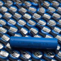 China 10440 Lithium Battery Rechargeable 3.7V High Capacity 350mAh Power Battery for sale