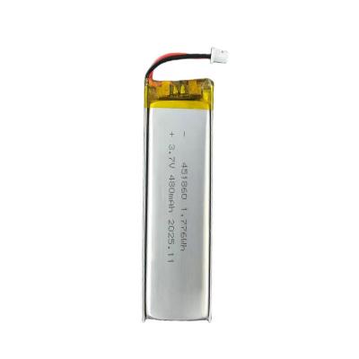 China 451860 3.7V 480mAh Lithium Polymer Battery for Game Controller and Reading Pen for sale