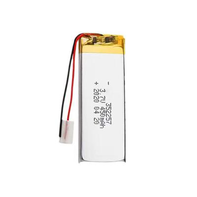 China 352257 3.7V 450mAh Li-Po Lithium Polymer Battery for  Small Digital Products for sale