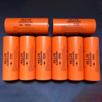 China Brand New EVE 46120 3.7V 42Ah Large Capacity Cylindrical Lithium Battery High Energy Density Cell for Power Bank Portable Charger and Flashlight for sale