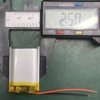 China Rechargeable 102535 Lithium Polymer Battery 920mAh 3.7V Power Bank and Electronic Fence Lithium Battery for sale