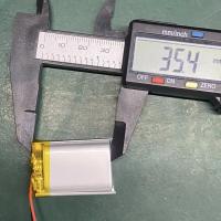 China Rechargeable 102535 Lithium Polymer Battery 920mAh 3.7V Power Bank and Electronic Fence Lithium Battery for sale