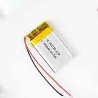 China 401720 Rechargeable Lithium Polymer Battery 3.7V 100mAh Li-Po Cell for Pedometer and Smart Bracelet for sale