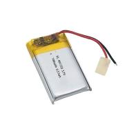 China 401720 Rechargeable Lithium Polymer Battery 3.7V 100mAh Li-Po Cell for Pedometer and Smart Bracelet for sale