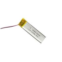 China 450833 3.7V 100mAh Lithium Polymer Battery Rechargeable Pouch Li-ion Cell for Mini RC Aircraft and Beauty Devices for sale