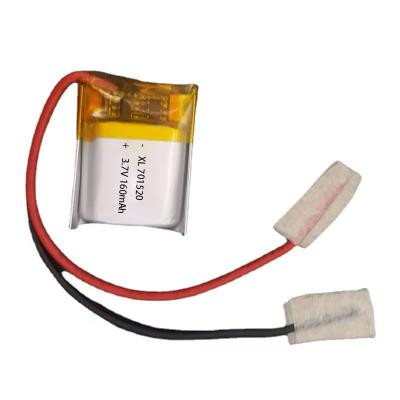 China 701520 Lithium Polymer Battery 3.7V 160mAh Li-po Rechargeable Cell for Bluetooth Reading Pens and Toys for sale
