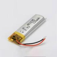 China 401035 Lithium Polymer Battery 3.7V 110mAh Rechargeable Li-Po Cell for Neckband Bluetooth Headphones for sale