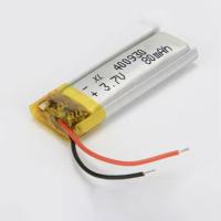 China 400930 Lithium Polymer Battery 3.7V 80mAh Rechargeable Li-Po Cell for Bluetooth Headsets Vehicle Central Control for sale
