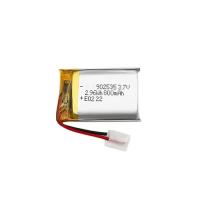 China 902535 Li-Polymer Battery  3.7V Full Capacity 800mAh for Beauty Devices Smart Watches and Bluetooth Headsets for sale