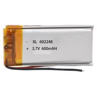 China 3.7V 600mAh 602248 Lithium Polymer Rechargeable Battery Suitable for Dash Cam bluetooth Earphones for sale