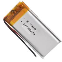 China 3.7V 600mAh 602248 Lithium Polymer Rechargeable Battery Suitable for Dash Cam bluetooth Earphones for sale