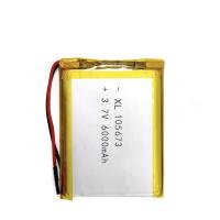 China 105673 Li-polymer Battery 3.7V 6000mAh for Hand Warmer and Massager for sale