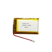 China 752530 Lithium Polymer Battery Cell  3.7V 500mAh  Suitable for Toys  Beauty Devices  Household Appliances for sale