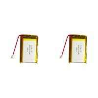 China 752530 Lithium Polymer Battery Cell  3.7V 500mAh  Suitable for Toys  Beauty Devices  Household Appliances for sale