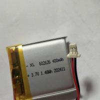 China 602626 Lithium Polymer Battery 3.7V 400mAh Rechargeable Li-Po Cell for Kids Smart Watches Digital Gadgets for sale