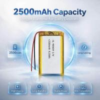 China 903659  3.7V 2500mAh Li-po Battery Cell Continuous Discharge for Wearable and Portable Electronics for sale