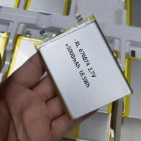 China High Capacity 676074 3.7V 5000mAh Li-Polymer Battery Stable Voltage for Electronic Equipment for sale