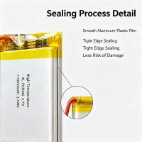 China High Temperature Resistant 703046 Lithium Polymer Battery 3.7V 1000mAh Stable Discharge Li-po Cell for Outdoor Monitor for sale