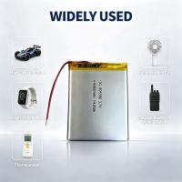 China Model 606580 3.7V 4000mAh Li-Polymer Battery for Outdoor Camping Lights Power Bank and Bluetooth Speakers for sale