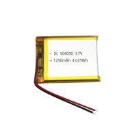 China Rechargeable Battery 504050 3.7V 1250mAh Li Polymer Battery for Mini Consumer Electronics for sale