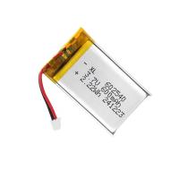 China 602540 Li-Polymer Battery 3.7V 600mAh Rechargeable Cell for Camping Lights and LED Lamps for sale