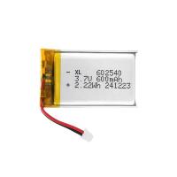 China 602540 Li-Polymer Battery 3.7V 600mAh Rechargeable Cell for Camping Lights and LED Lamps for sale