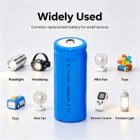 China 16340 700mAh 3.7V Li-ion Rechargeable Battery for Flashlight Laser Pointer for sale