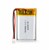 China XL 402030 502030 602030 702030 802030 3.7V 200mAh Liquid Battery Protection PCB JST 2P Connector 4x20x30mm IoT GPS Smart Devices for sale