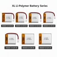 China XL 402020 3.7V 120mAh Li-Polymer Rechargeable Battery PCB Protection Board 4x20x20mm 3-12 Month Warranty MSDS UN38.3 Stock for sale