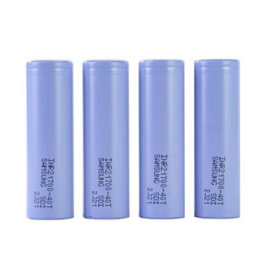 China INR21700 4000mAh 3.6V 35A Rechargeable Lithium Li-Ion 21700 Battery for Samsung with 2000 Cycles and -20~60 Operating Temp for sale