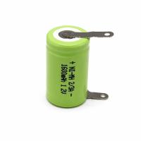 China Wholesale XL 2/3A NI-MH Rechargeable Battery 1.2V 1500mah LiCoO2 17*28mm 22g 1000 Cycles for Electric Shaver for sale