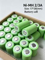 China Wholesale XL 2/3A NI-MH Rechargeable Battery 1.2V 1500mah LiCoO2 17*28mm 22g 1000 Cycles for Electric Shaver for sale