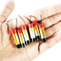 China 08170 3.7V-4.2V 80mAh Lithium Ion Battery with PCB and 2p-0.8-connector 8*19mm 1C Discharge Rate 3.5g with Nickel Tabs for sale