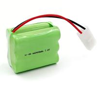 China 1.2v NI-MH AA Battery Cell 2000mah 2200mah 2400mah 2600mah 6S1P 7.2v Battery Pack with JST Connector for sale