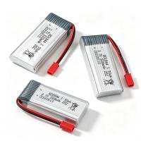 China 801844 3.7v-4.2v 25C High Discharge Rechargeable Li-Polymer Battery 520mAh 300 Cycles 13.5g LiCoO2 Cathode for UAV Drone for sale