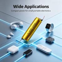 China 08300 3.7V 120mAh 65500  3.7v150mAh Cylindrical  Rechargeable Li-ion Cell for Translation Pen for sale